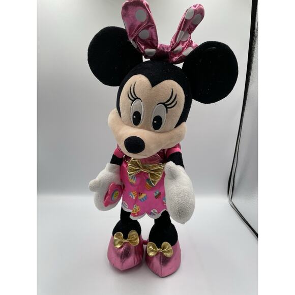 Disney | Toys | Disney Jr Talking 5 Minnie Mouse Party Play Plush ...